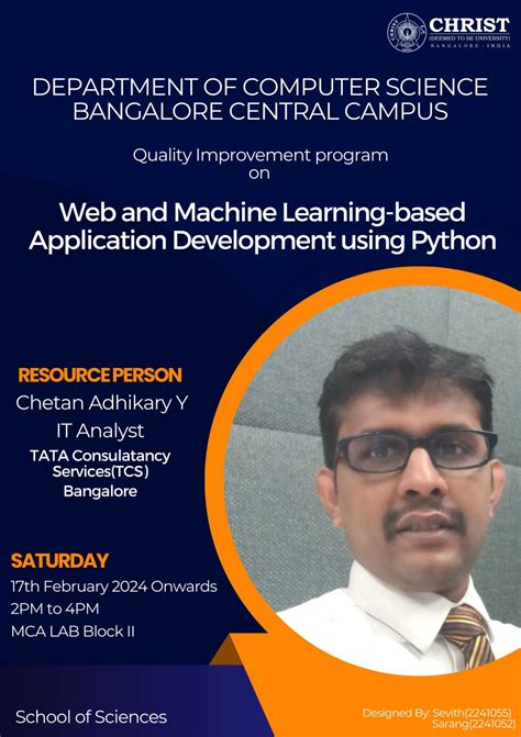 Christ University Department Of Computer Science On Linkedin Driving