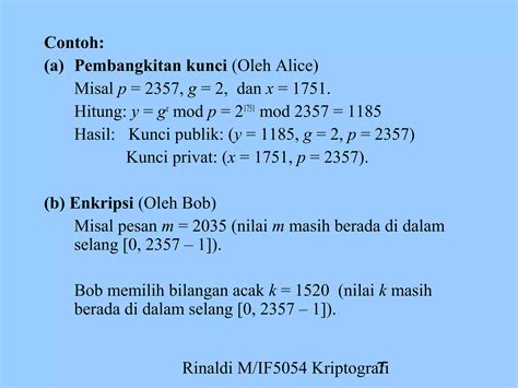22algoritma El Gamal Ppt