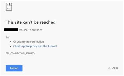 10 Easy Ways To Fix Errconnectionrefused Domain Name Sanity Blog