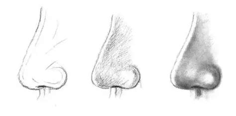 鼻子怎么画好看素描 看的素描怎么画 素描白云怎么画好看 大山谷图库