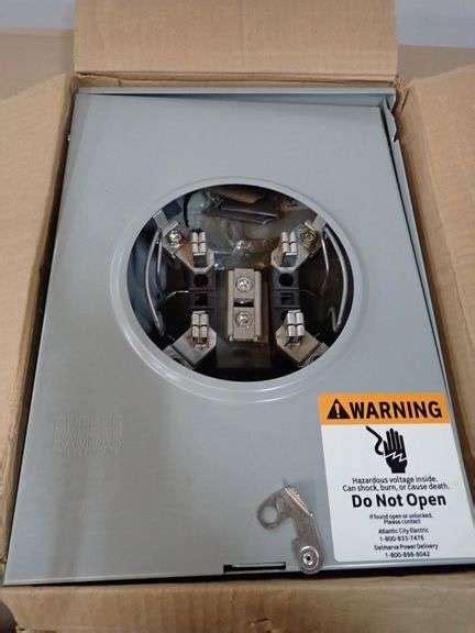 Eaton 200a Meter Socket Yellow Tag Auctions