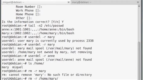 Linux 04 Be Aware When Deleting And Creating Users Youtube