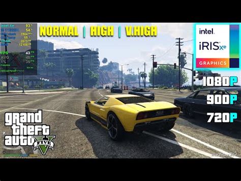 Intel Iris Xe Graphics Gta Online P P P Youtube