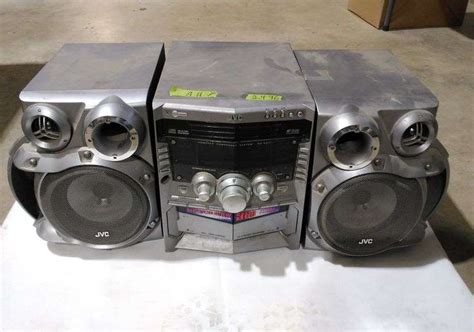 Jvc Stereo W Speakers Wild Rose Auction Services