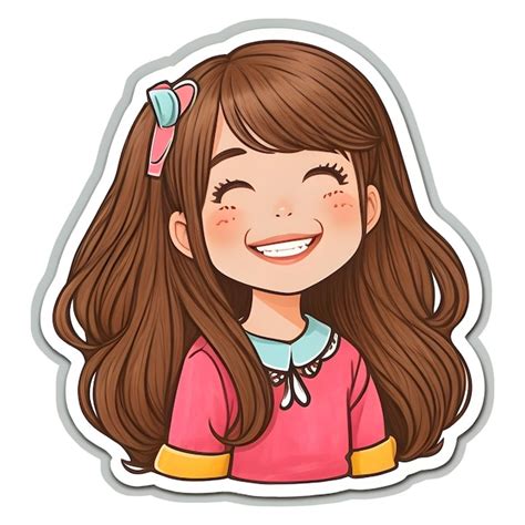 Primer Retrato De Ella Ella Bonita Atractiva Encantadora Dulce