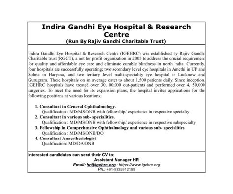 Dr Mohd Shah Zaki Siddiqui On Linkedin Oppertunity For Ophthalmologists