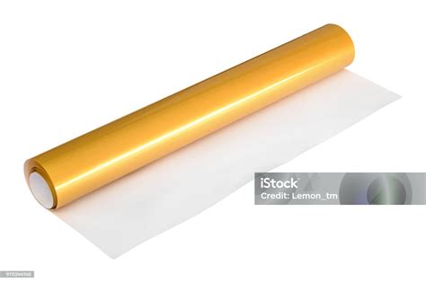 황금 스티커에 고립 된 흰색 배경 롤 선물 상자 종이입니다 실패 제작물에 대한 스톡 사진 및 기타 이미지 실패 제작물 종이 0명 Istock