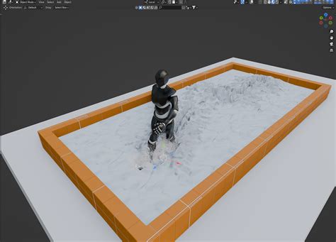 Realtime Snow And Particles Simulation In Blender Using Simulation Nodes Works In Progress