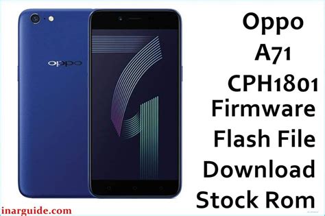 Oppo A Cph Firmware Flash File Download