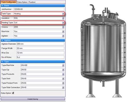 Storage Tank Configurator Using Inventor Ilogic Truecadd