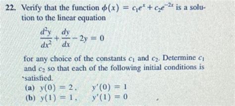 Solved In Problems 3 8 Determine Whether The Given Function