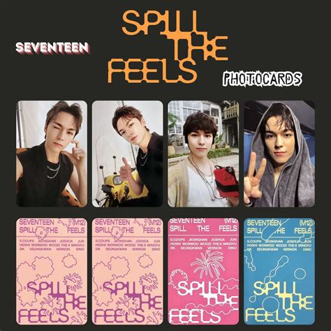 Seventeen Vernon Spill The Feels Photocards Set