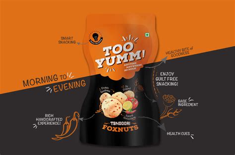 Too Yumm Packaging Design Communicationproduct Design Elephant Designstrategy India