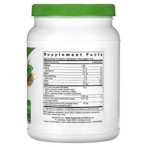 Life Extension Wellness Code Plant Protein Complete And Amino Acid