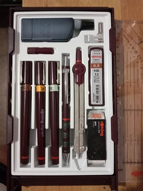 Rotring Master Set Hobbies And Toys Stationary And Craft Stationery