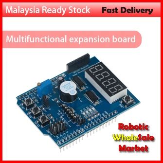 Arduino MultiFunction Shield Expansion Board Shopee Malaysia