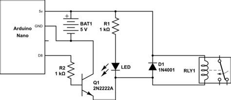 Transistors Why I Dont Get 5v Output On 2n2222 Using Arduino