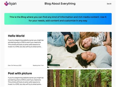 Gatsby Jamstack Themes