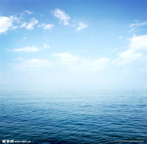 海面蓝天摄影图 自然风景 旅游摄影 摄影图库 昵图网
