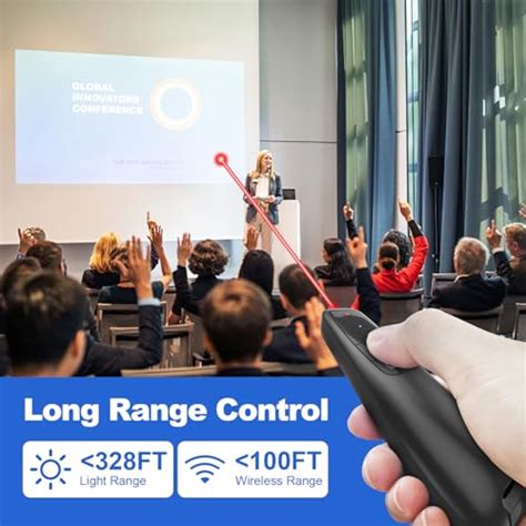 Snapklik Com 2 Units Presentation Clicker PowerPoint Presenter Remote Laser Pointer Project