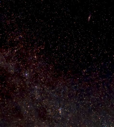 Cassiopeia And The Andromeda Galaxy On Behance