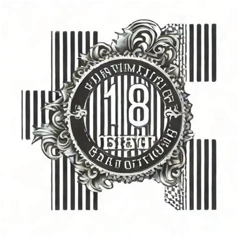 Create A Barcode Design Using The Temporary Tattoo Blackink Ai