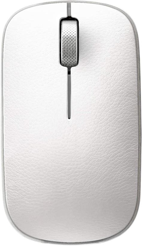 Amazon Com Azio Retro Classic Bluetooth Mouse Posh Wireless Genuine Leather Topped With