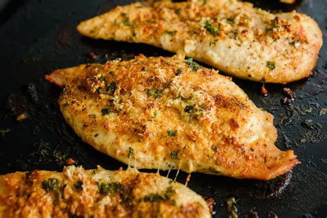 15 Minute Baked Garlic Parmesan Chicken