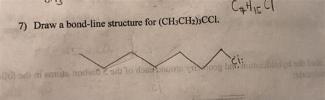 Solved Draw A Bond Line Structure For CH CH SCcI CT Chegg Com