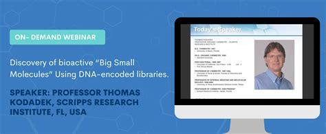 Educational Webinar Using Dna Encoded Libraries