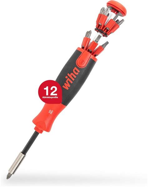 Magnetische Schroevendraaier Met Oplader En 12 Bits Assortiment Bol