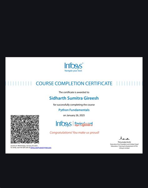 Python Infosysspringboard Learningjourney Techskills Programming