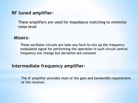 Fm Transmitter And Receivers Pptx