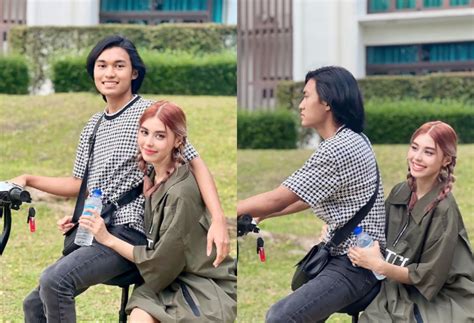 愈战愈勇！马来女歌手这次直接「不戴头巾 露大腿」⚡还和不明男子搂腰合照！