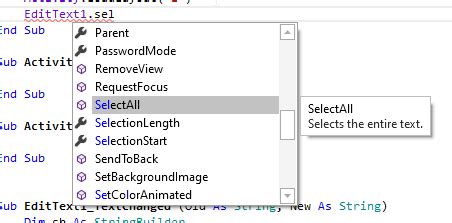 Select EditText Box B4X Programming Forum