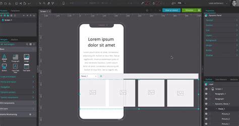 How To Simulate Scrolling In Justinmind