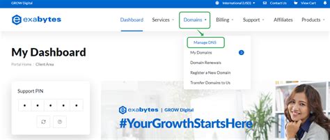 Managing Dns Hosting Id Support Portal