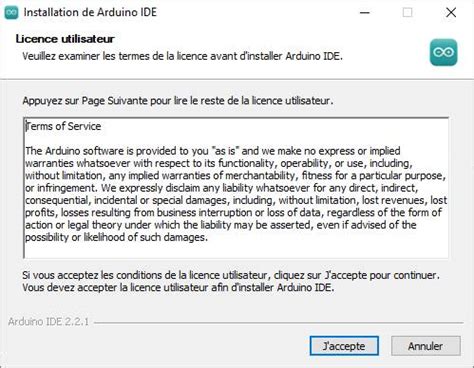 Installer Arduino IDE Robotisâmes