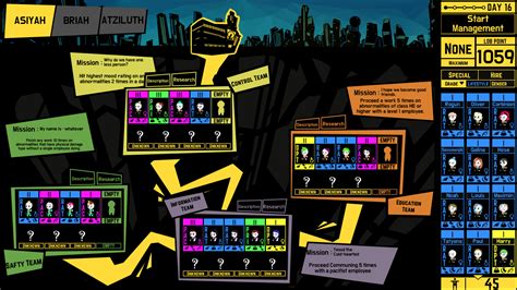 Lobotomy Corporation Monster Management Simulation On Steam