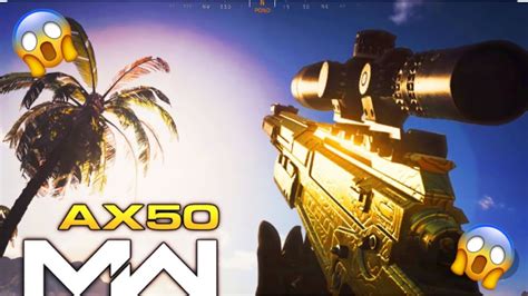 Getting The Ax 50 Sniper Rifle Golden Modern Warfare Youtube