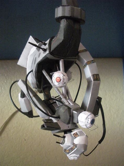 Glados Papercraft 1 By Demonba55player On Deviantart