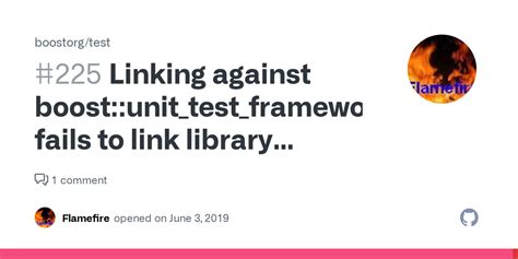 linking against boost unit test framework fails to link library