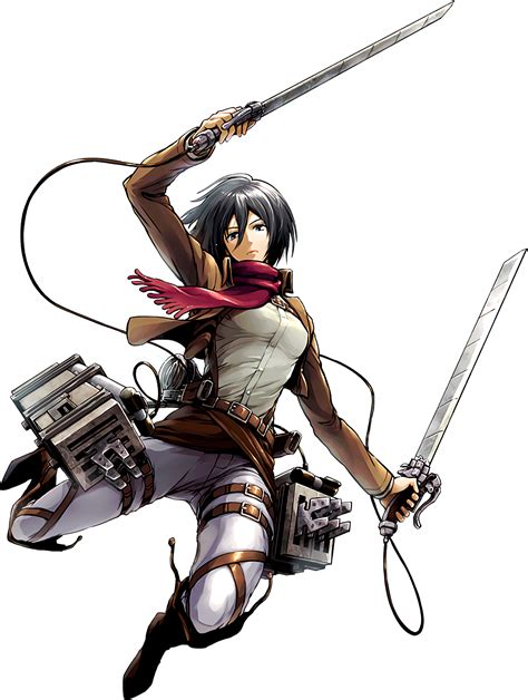 Mikasa Ackerman Render 2 Attack On Titan Tactics By Maxiuchiha22 On Deviantart