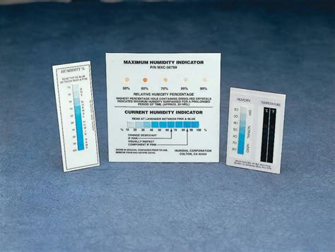 Humidity Indicator Card Cameo