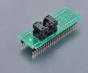 DIL W SOIC ZIF Mil SFlash Programming Programmer Adapter Socket Converter Package