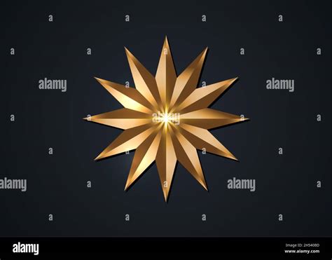 12 Pointed Star Clipart