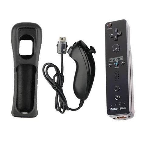 Wii Remote Built In Motion Plus Controller Joystick And Nunchuck For