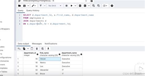 Sql联接与字段重命名详解 Csdn博客
