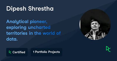 Dipesh Shrestha Data Scientist