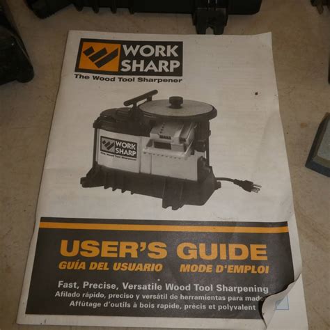 Lot 95 Work Sharp Wood Tool Sharpener Craftsman Blade Sharpener Skil Auto Sharp Rotary